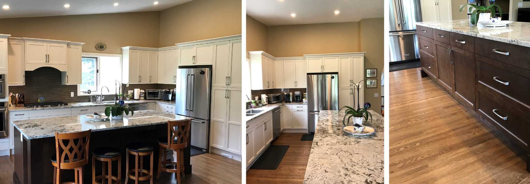 Crowded Kitchen Renovation Project - Merit Kitchens Design Centre Calgary